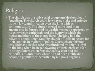 The medieval period | PPTX