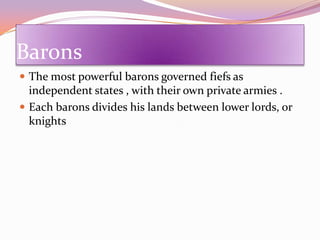 The medieval society | PPT