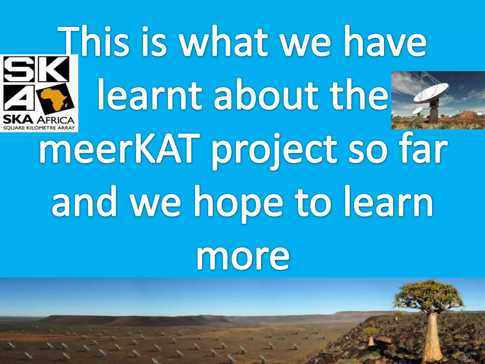 The meerkat project | PPT