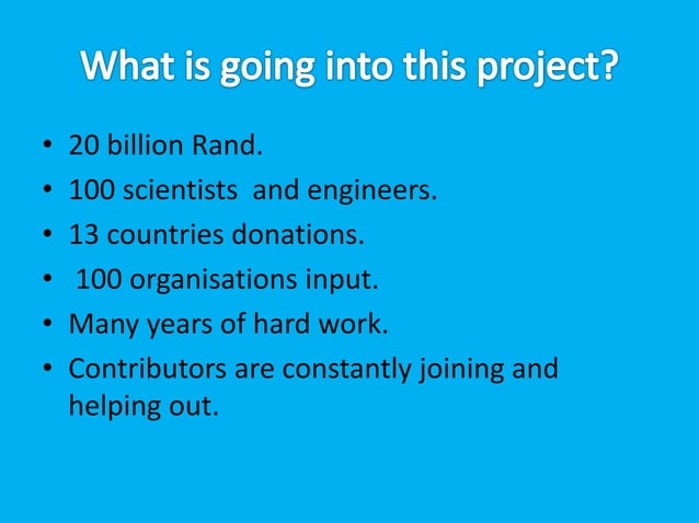The meerkat project | PPT