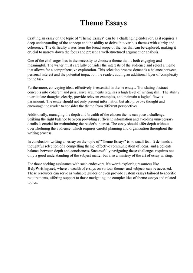 Theme Essays.pdf