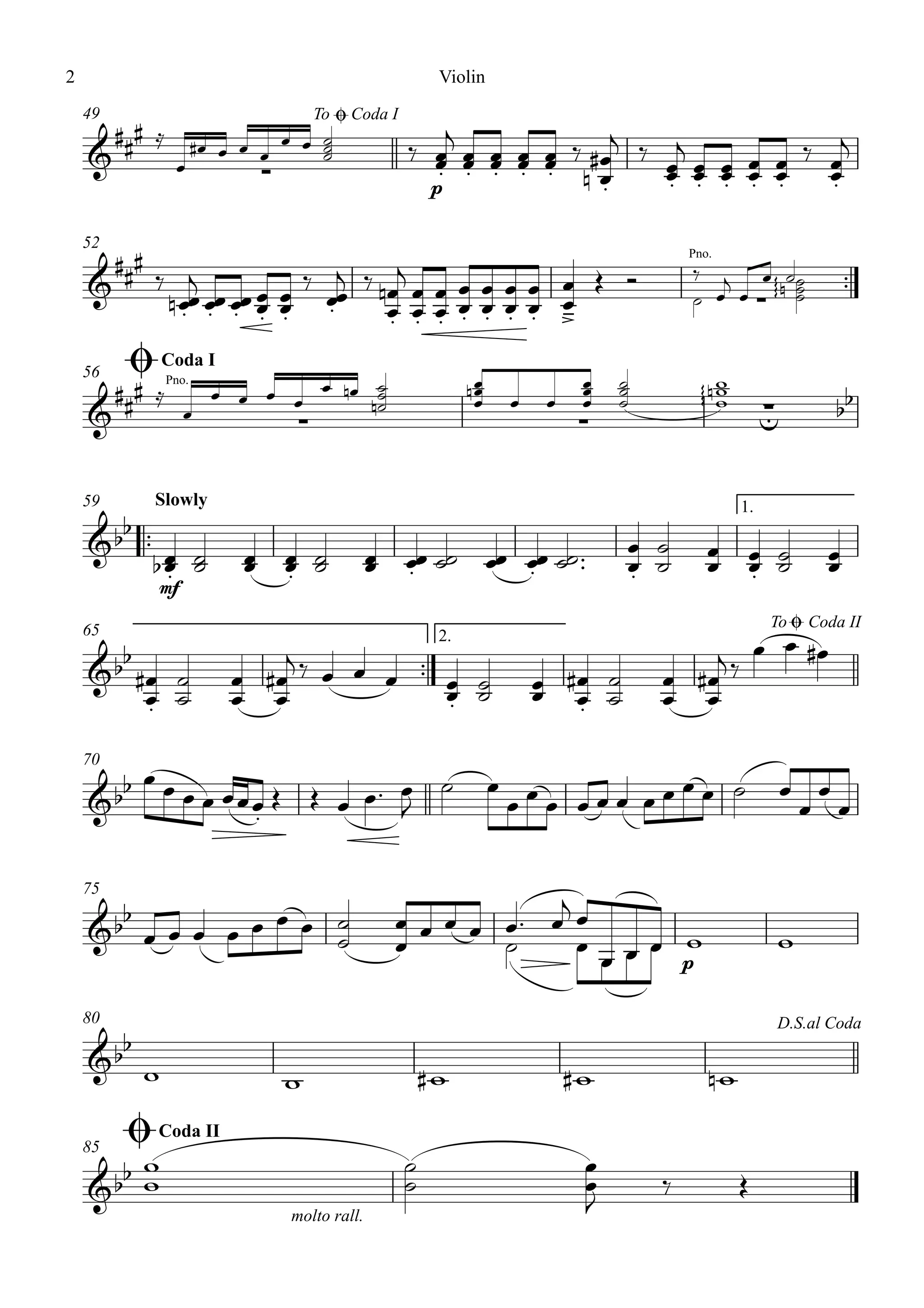Theme from 'Love Story' (with variations from the film) pct violin | PDF