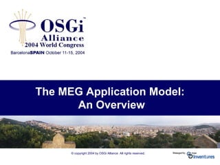 The MEG Application Model - Mark VandenBrink, IBM | PDF