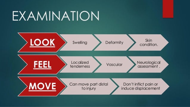 Theme lecture evaluation of an orthopaedic patient