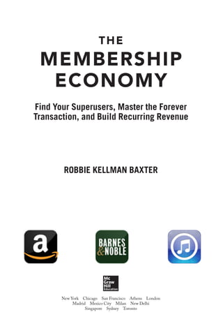 The Membership Economy Sample Chapter | PDF