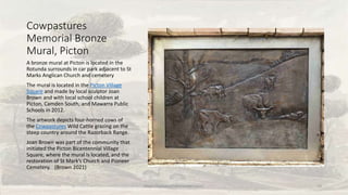 The memory of the Cowpastures in monuments,.pdf