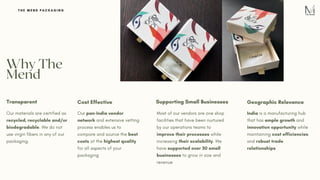 The Mend - Sustainable Packaging Solutions - Credentials (1).pdf