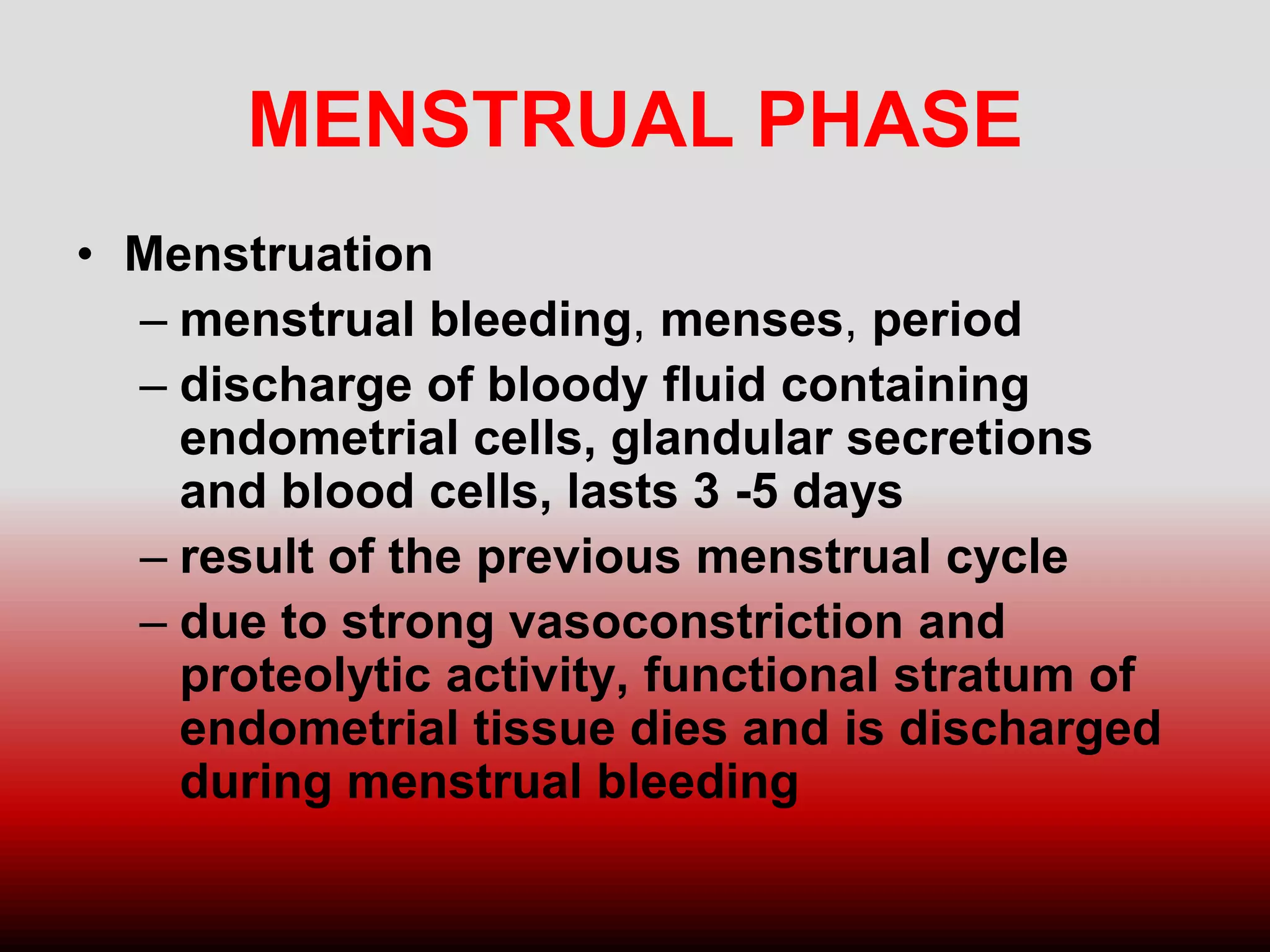 The menstrual cycle | PPTX