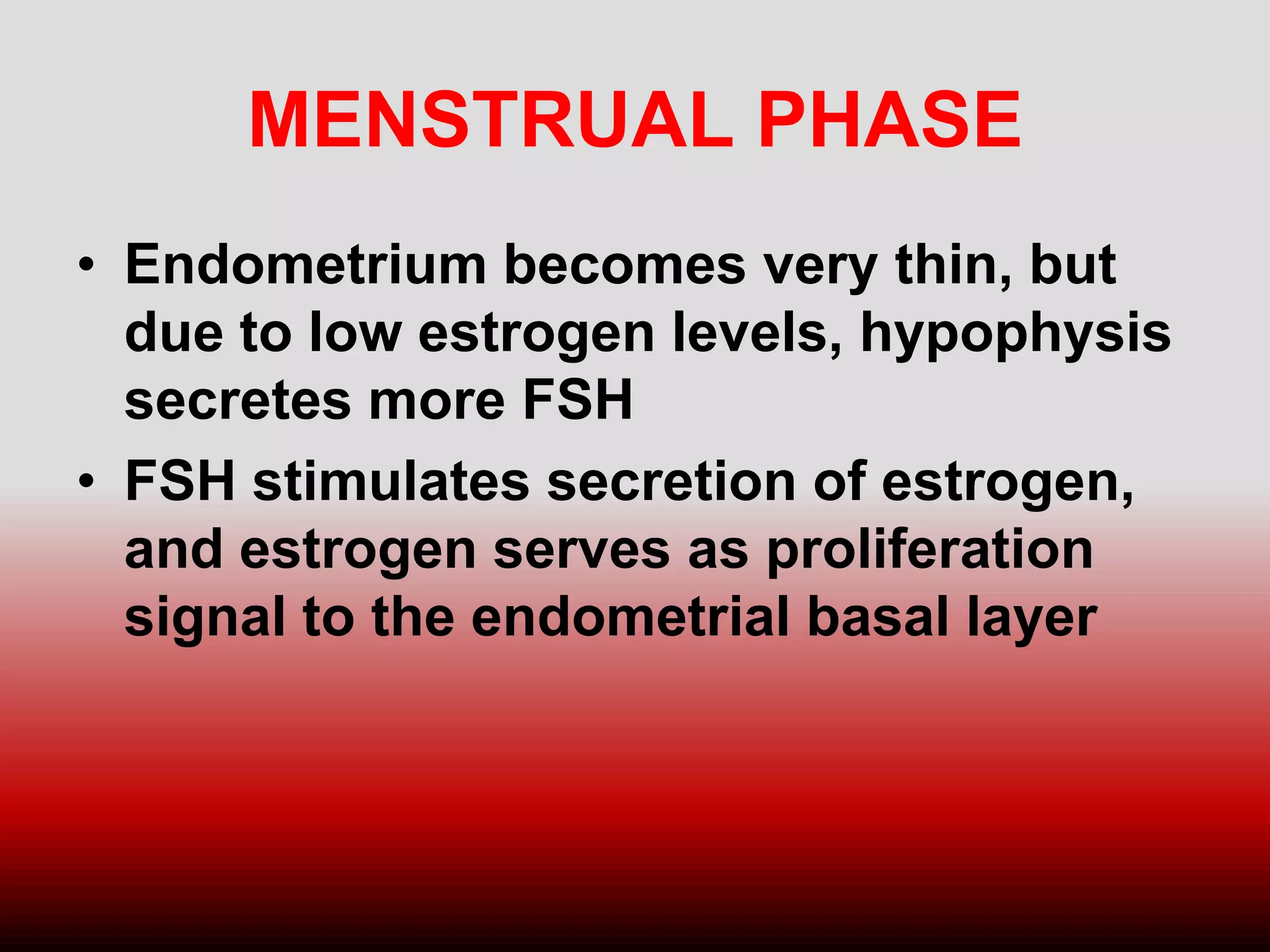 The menstrual cycle | PPT