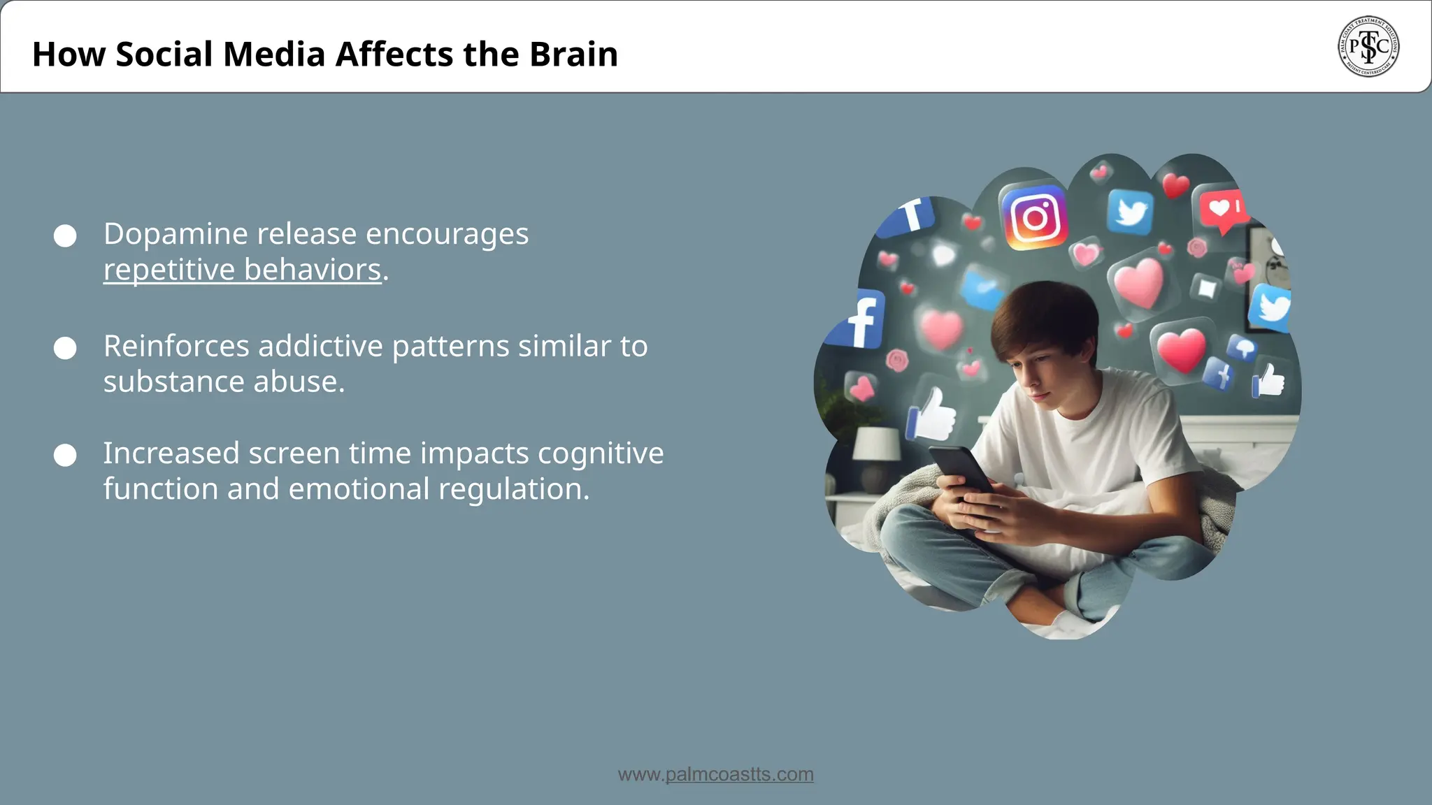 Social Media Addiction: How It Impacts Mental Health | PPTX