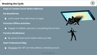 Social Media Addiction: How It Impacts Mental Health | PPTX