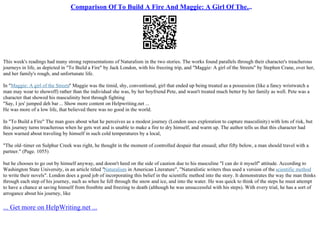 Theme Of Naturalism In The Open Boat | PPT