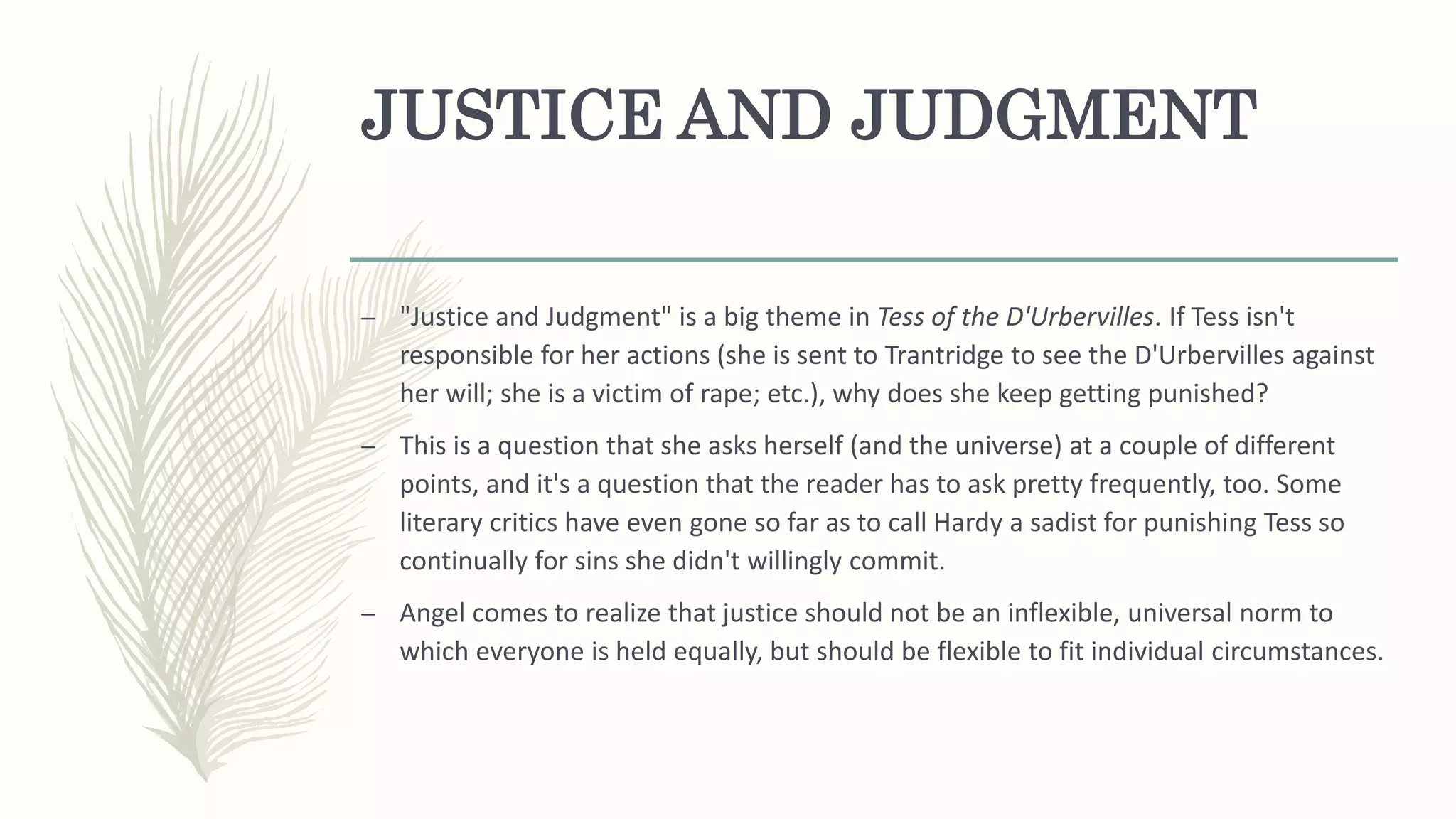 Theme of tess [autosaved] | PPTX