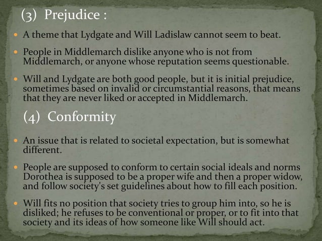 Theme of the middle march | PPT | Genres