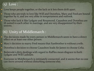 Theme of the middle march | PPT | Genres