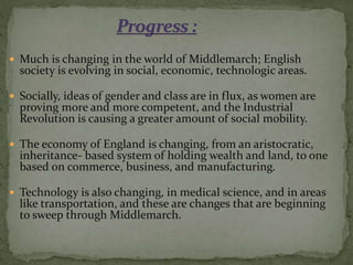 Theme of the middle march | PPT | Genres