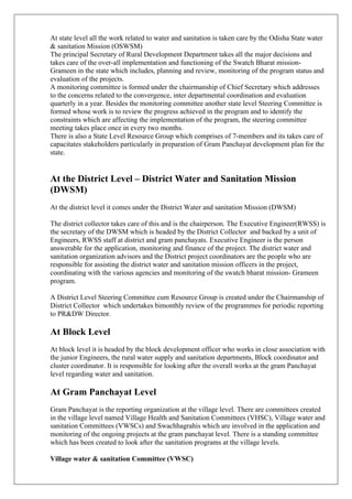 water in the villages of Odisha | PDF