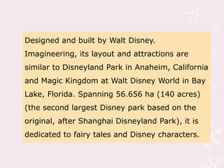 Theme parks | PPTX