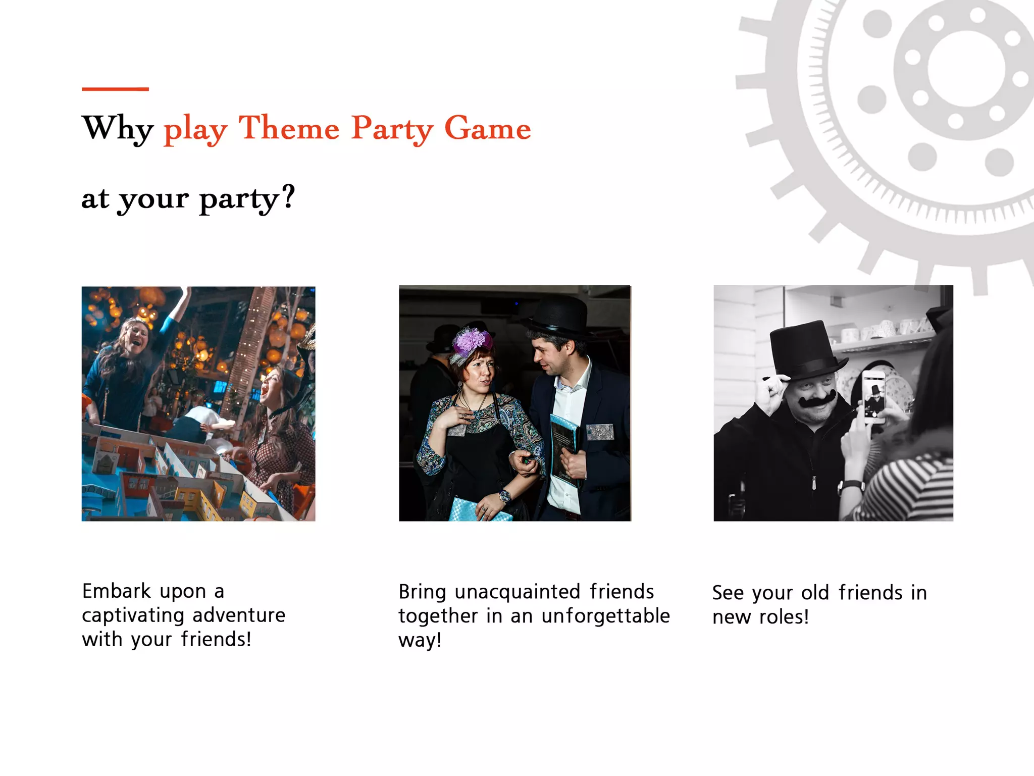 Theme party games for adults | PDF
