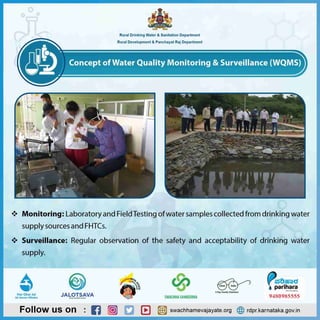Water Quality Monitoring and Surveillance mainly concentrate to provide ...