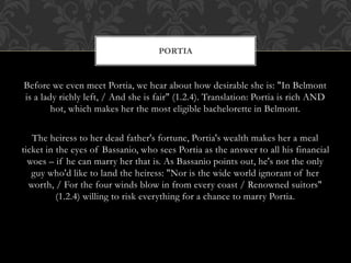 The merchant of venice | PPTX