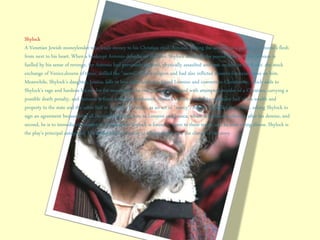 The merchant of venice | PPTX