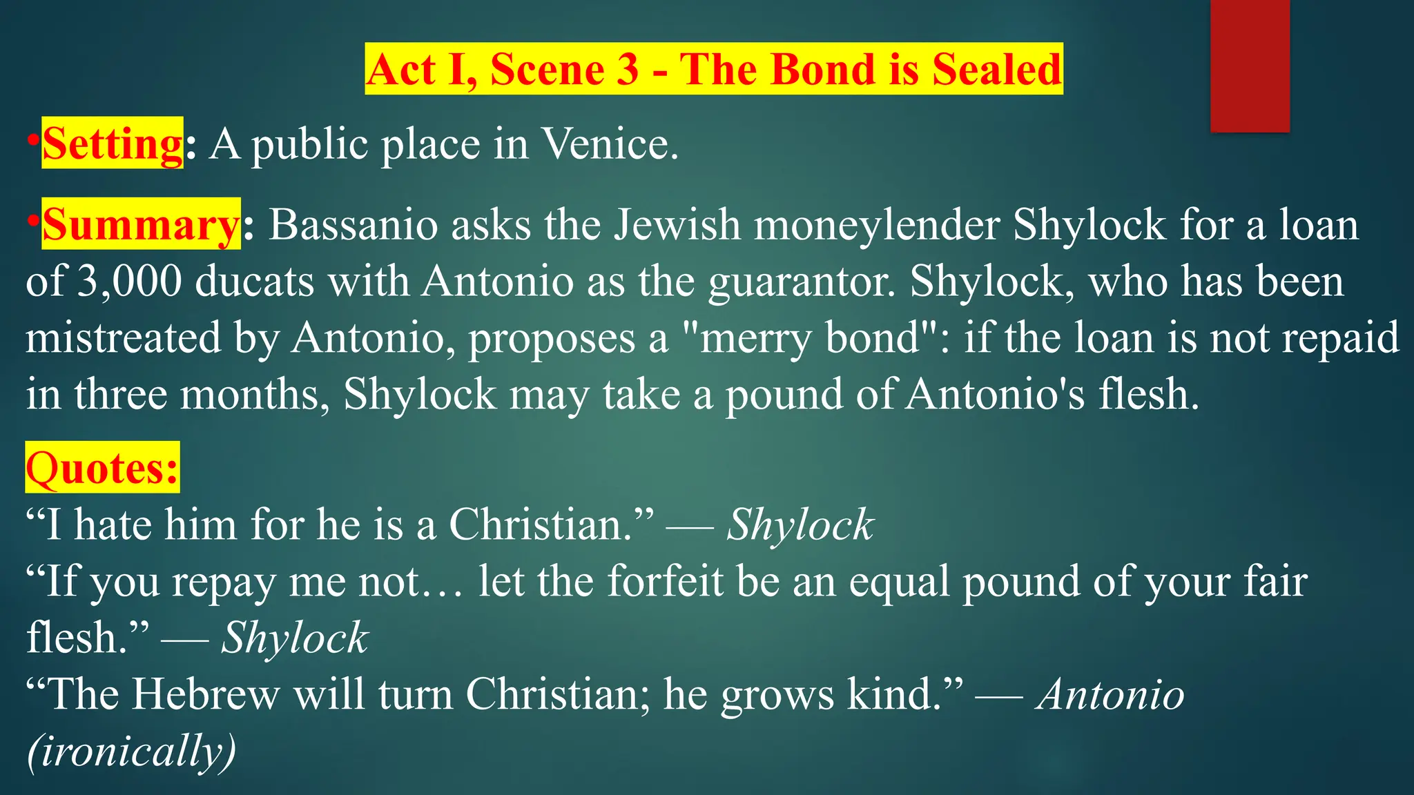 The merchant of Venice by William Shakespeare.pptx