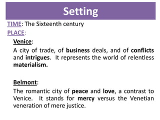 The merchant of venice 2, analysis | PPTX