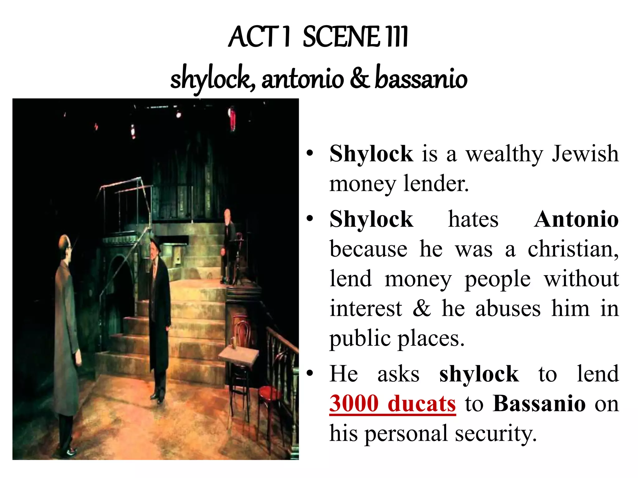 The merchant of venice ppt | PPTX