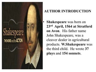 The merchant of venice ppt | PPTX