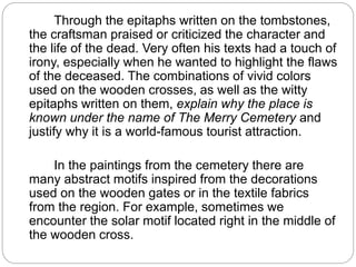 The merry cemetery | PPT