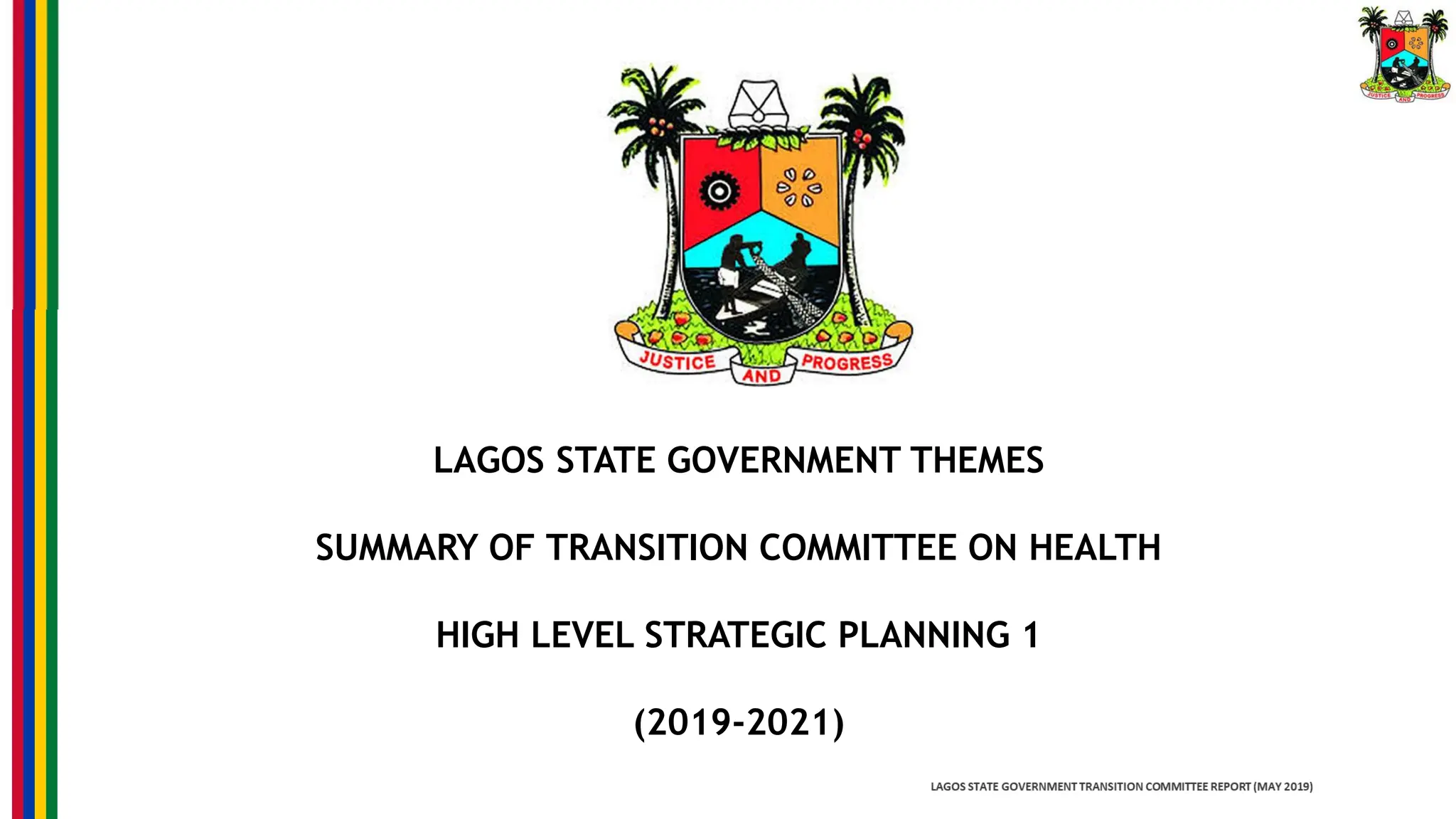 Lagos State - Themes Agenda and Strategy | PDF