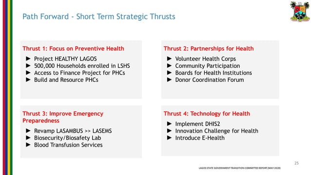 Lagos State - Themes Agenda and Strategy | PDF | Health Insurance ...