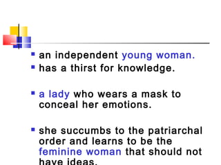 The portrait of a Lady-Themes | PPT