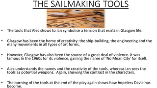 Themes and Motifs in Sailmaker by Alan Spence | PPTX