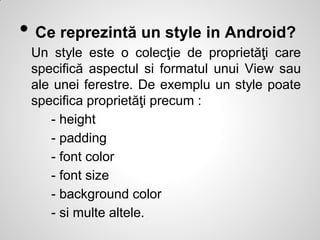 Themes and Styles in Android | PDF