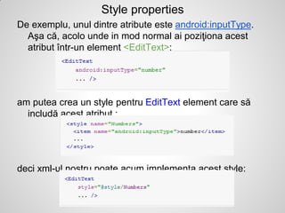 Themes and Styles in Android | PDF