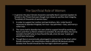 A dolls house Themes PPT
