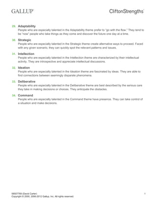 Theme sequence report | PDF