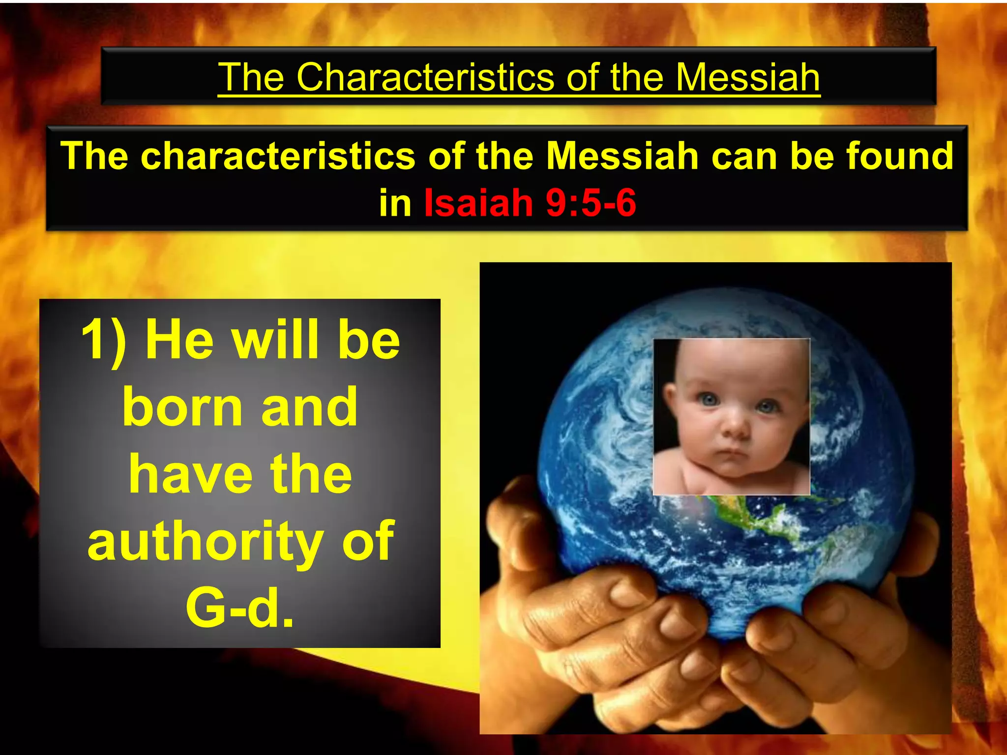 The mesiah and the messianic age 2010 | PPTX