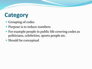 Themes identification techniques in qualitative research | PPT