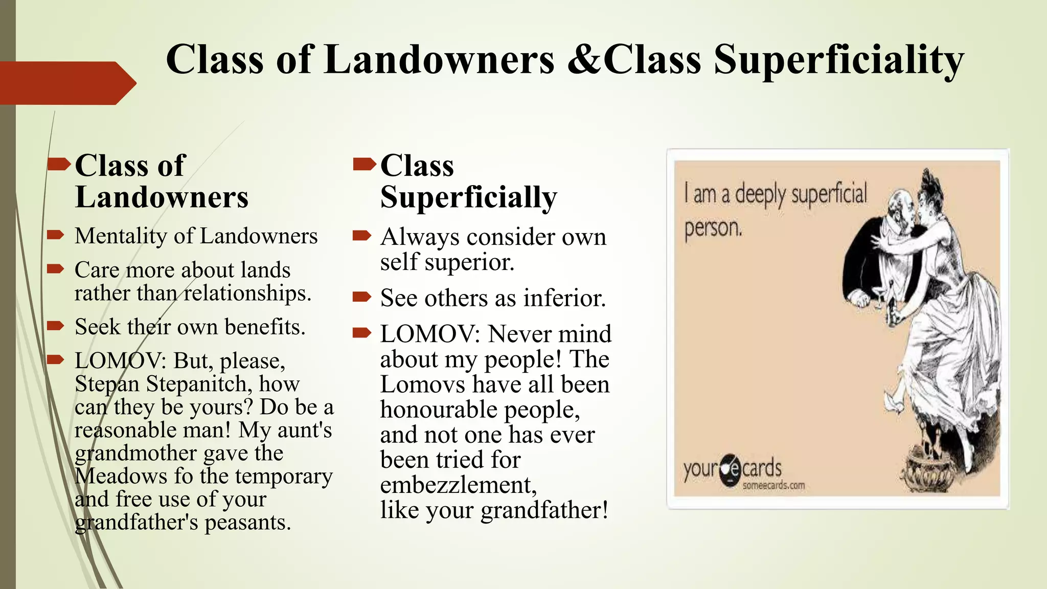 Themes in marriage proposal by anton chekhov | PPTX