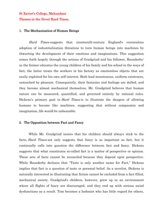 Themes in hard times | PDF