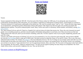 Themes In Tao Te Ching | PDF | Buddhism | Religion & Spirituality