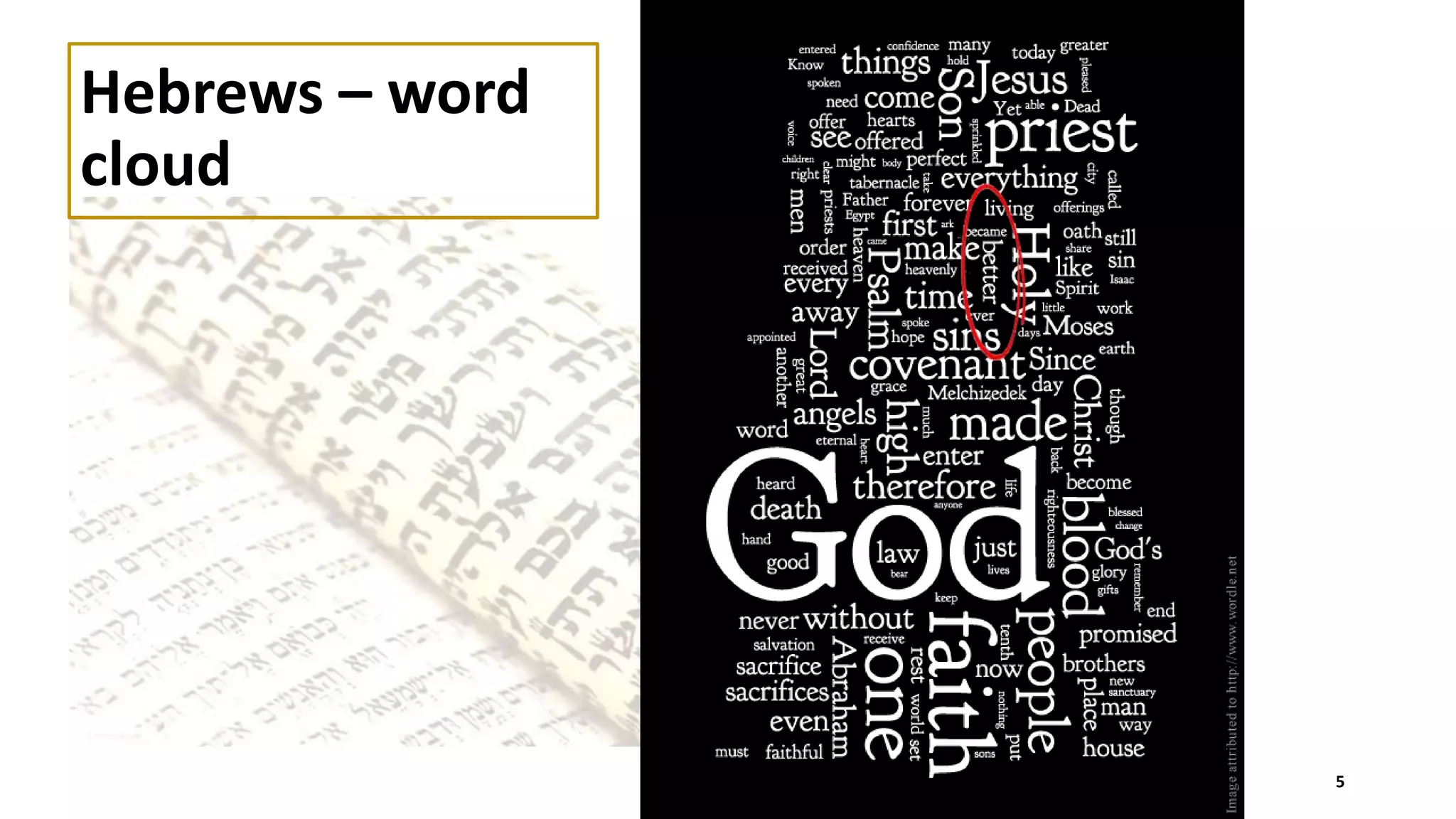 Themes in the hebrews better | PPTX | Christianity | Religion ...