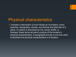 Themes of geography | PPTX