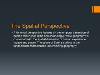 Themes of geography | PPTX