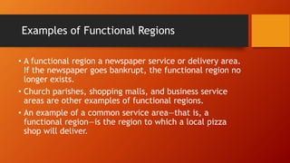 Themes of Geography: Region | PPTX