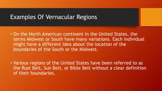 Themes of Geography: Region | PPTX