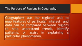 Themes of Geography: Region | PPTX